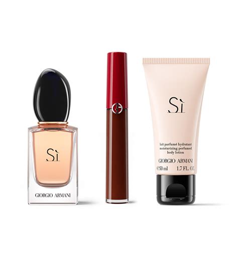 Giorgio Armani Set De Perfume Sí Mujer El Palacio De Hierro
