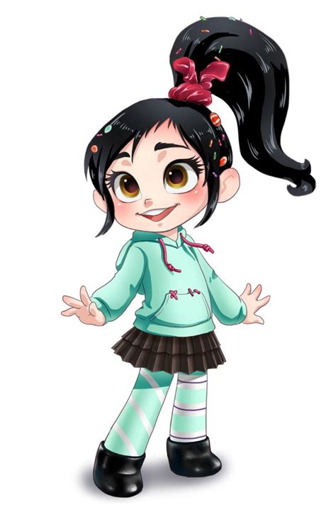 Vanellope Penelope Disney Drawing Princess Vanellope Fanart
