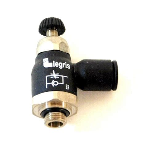 Legris 7061 08 10 8 Mm Tube Flow Regulators Pack Of 5 Dans