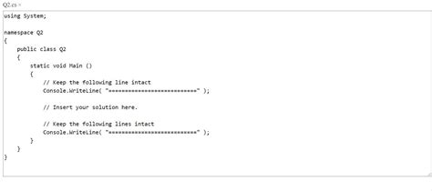 Solved Write A Program That Asks How Many Cows There Are In