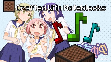 Se No Note Block Song Yuyushiki OP YouTube