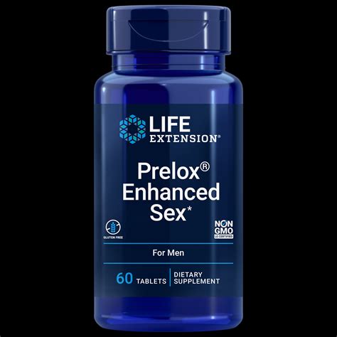 Vitamins Minerals And Supplements Prelox Enhanced Sex For Men 60 Tabs