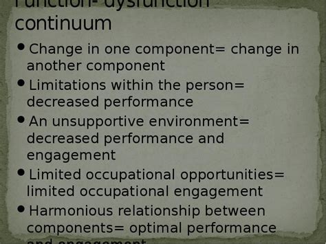 The Canadian Model Of Occupational Performance And Engagement