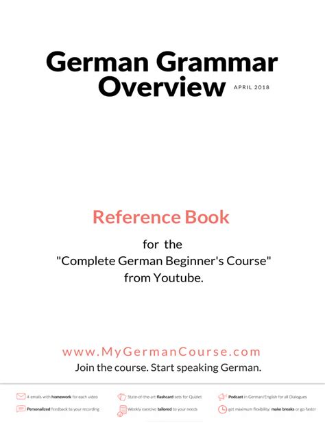 German Grammar Reference Book V1 Nnjve0pdf Extract Download Free Pdf