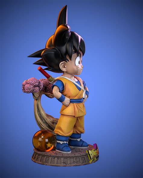Archivo Stl Goku Daima Stl Dragon Ball 3d Print Model 🐉 ・idea De