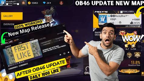 NEW UNLIMITED LIKES MAP RELEASE AFTER OB46 UPDATE 100 WORKING MAP