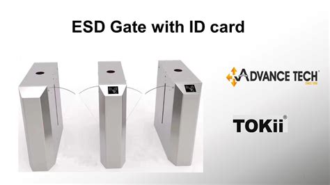 Esd Gate With Id Card Youtube