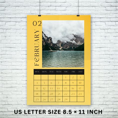 Plantilla Imprimible Calendario 2024 Editable Plantilla Calendario