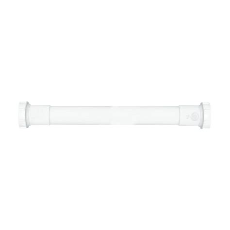 Plumb Pak Pp41 16w 1 12 X 16 Inch White Double Slip Joint Extension