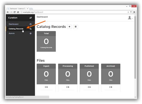 Create A New Catalog Record — Colectica 75 Documentation