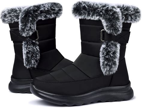 Shibever Botas De Invierno Impermeables Para Mujer Botas