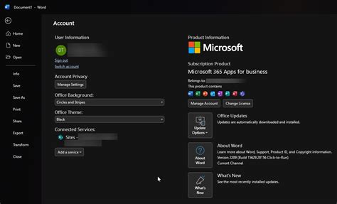 Remove Connected Services On Office 365 Application Roffice365