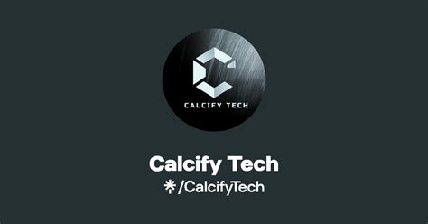 Calcify Tech Linktree