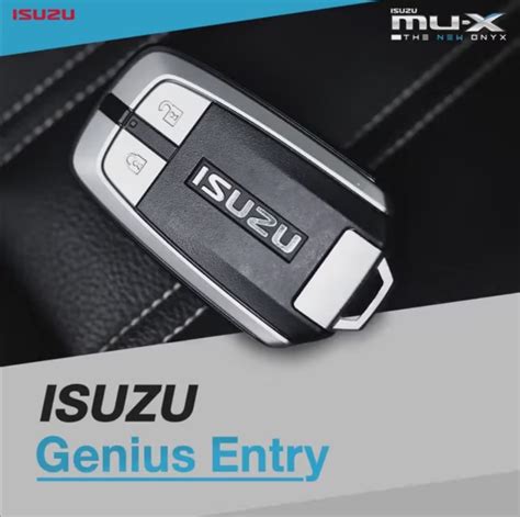 Isuzu Genius Entry ระบบกุญแจควบคุมการเปิด ปิดประตูด้วยระบบไฟฟ้า สะดวก