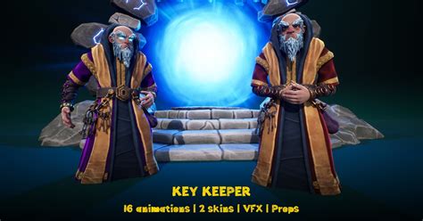Key Keeper 3d Characters Unity Asset Store