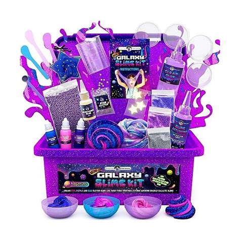 Original Stationery Mini Galaxy Slime Diy Kit Avec Tout Ce Quil Fau