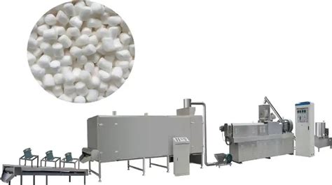 Biodegradable Packaging Peanuts Corn Starch Extruder