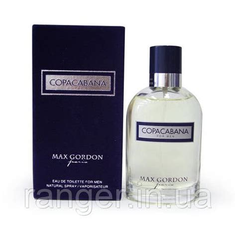 Туалетная вода для мужчин Max Gordon Copacabana Men 100ml (Бархат ...