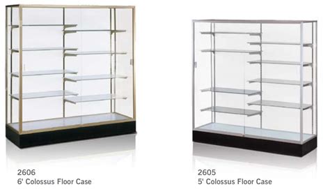 Waddell Colossus Series Display Cases