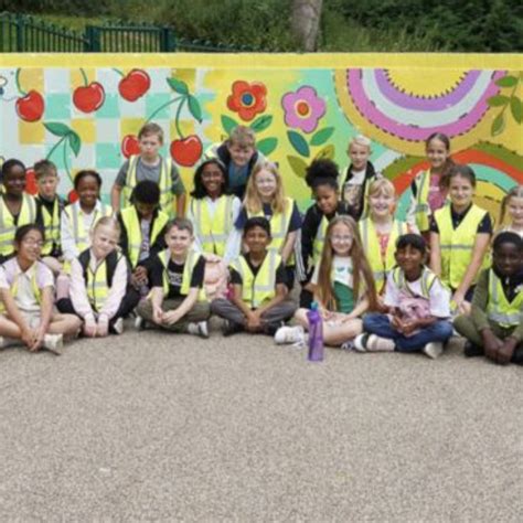 The Downs Primary School And Nursery Year 4 Mural At Town Park Paddling Pool