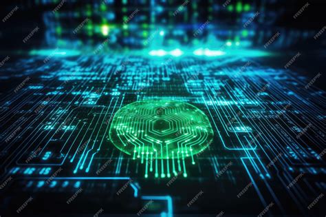 Premium Ai Image Biometric Identification And Cyber Security Ensure
