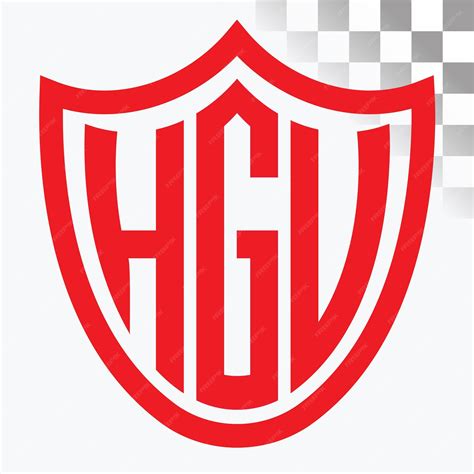 Premium Vector Hgv Letter Logo Design