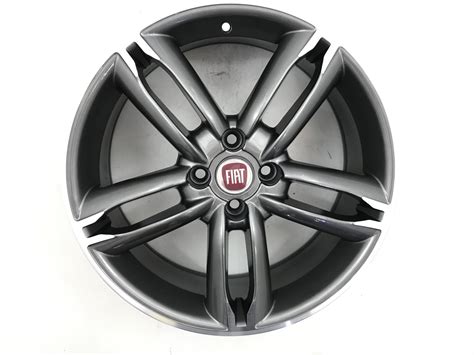 JOGO DE 4 RODAS ARO 17 BRW 690 FIAT FIAT 500 ARGO CRONOS BRAVA DOBLO