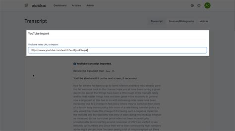 Automatically Convert Videos To Articles Using AI Automatic Content