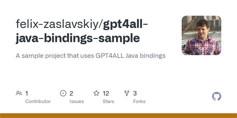 Github Felix Zaslavskiygpt4all Java Bindings Sample A Sample