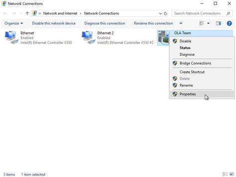 How To Configure Your NIC For OVHcloud Link Aggregation In Windows