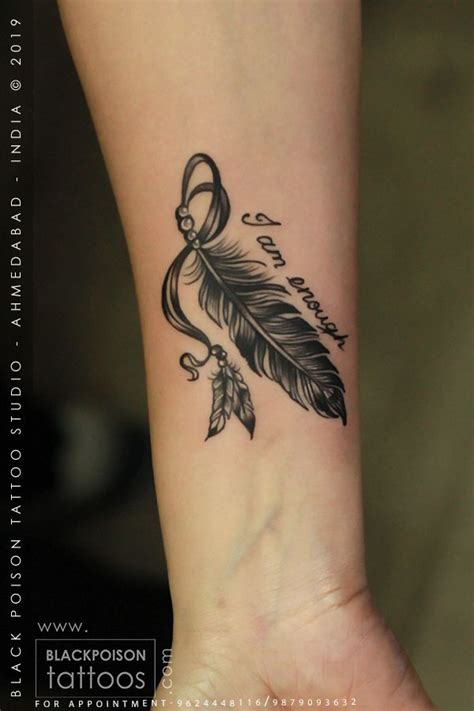 Hand Tattoo Feather Printable Calendars At A Glance