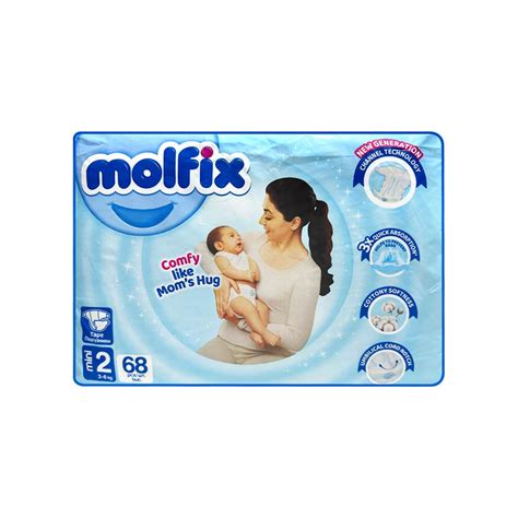 Molfix Size 2 Mini 3 6kg 68 Diapers • Yuehlia