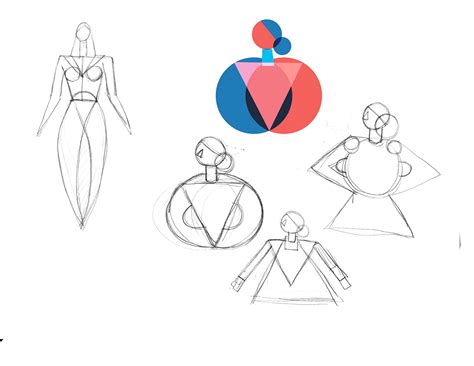 Character Design With Geometric Shapes On Sva Portfolios