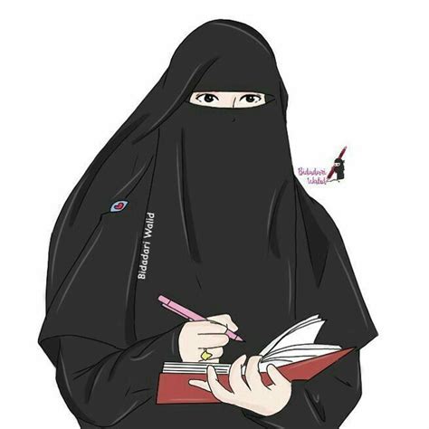 Niqabi Muslimah Hijab Cartoon Muslimah Muslim Women Hijab