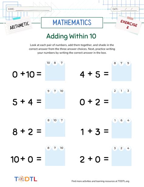 Adding Within Exercise TODTL ORG