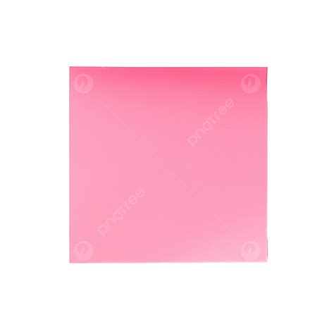 분홍색 스티커 메모 스티커 메모 종이 시트 PNG 일러스트 및 이미지 에 대한 무료 다운로드 Pngtree