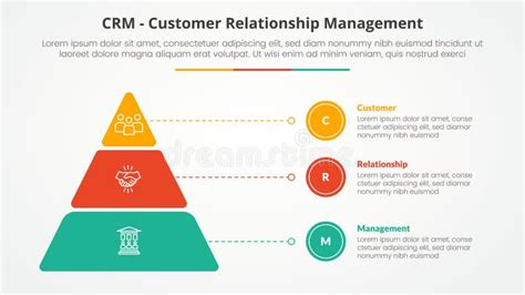 Crm Customer Relationship Management Infographic Concept For Slide
