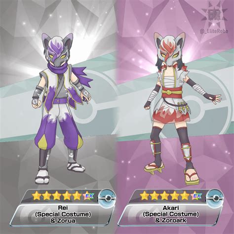 Special Costume Akari Shiny Hisuian Zoroark Design Rpokemonmasters