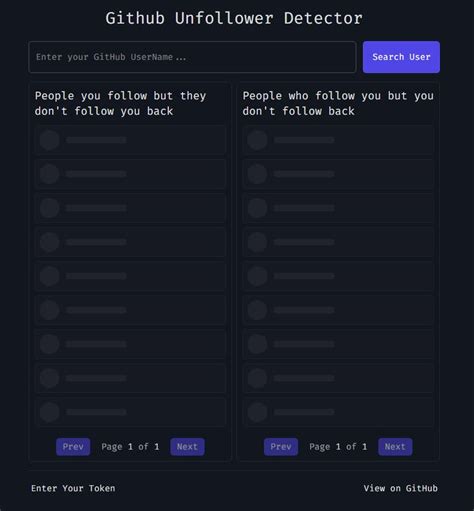 Github Nimakiangithub Unfollower Github Unfollower 🕵️ Detect Github Users Who Dont Follow