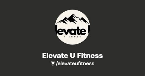 Elevate U Fitness Instagram Facebook Linktree
