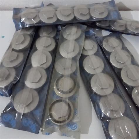 Tampa Bujao Oleo Gear Titan Cg Xlr Oring Shopee Brasil