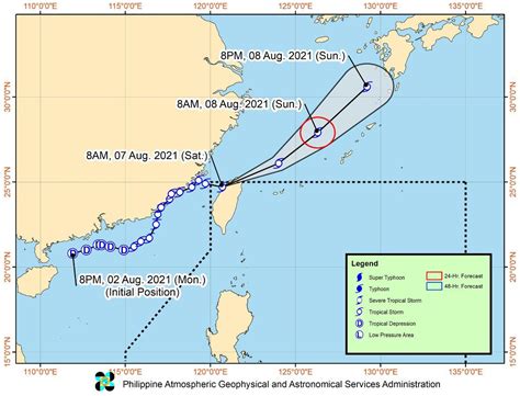 Huaning Exits Par Monsoon To Bring Rough Seas In Parts Of Luzon