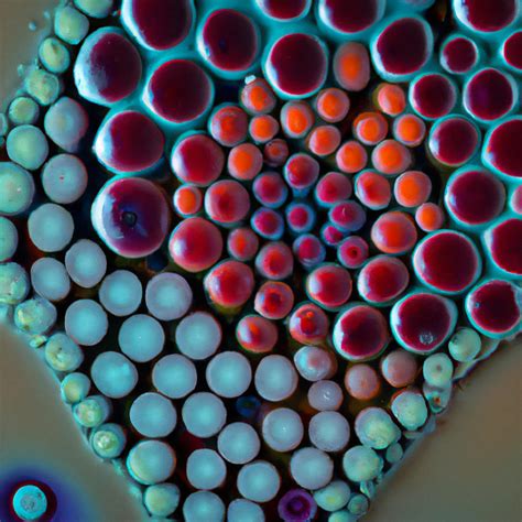 Microscopic Magnified Cell Structure Digital Art By Patrick Oleksy Pixels