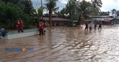 11 Keluarga Dipindahkan Akibat Banjir Di Tawau BULETIN TV3 Malaysia