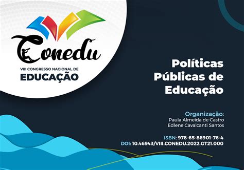 CONEDU Políticas Públicas de Educação Realize Editora