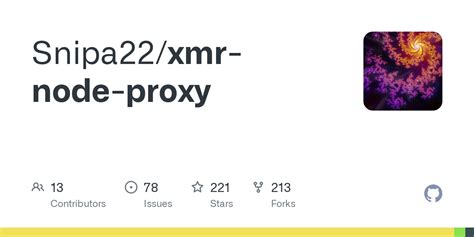 Github Snipa22xmr Node Proxy