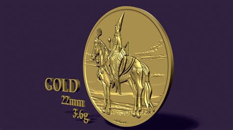 Stl File Jewelry Of The Saka Queen Tomiris 👸・3d Printing Model To Download・cults