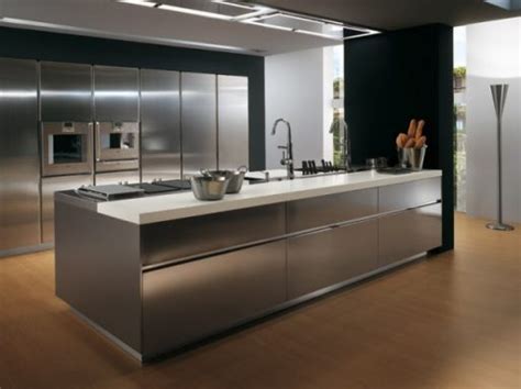8 Desain Dapur Stainless Steel Yang Indah Dan Elegan