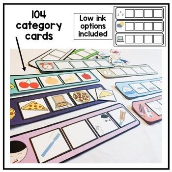 Visual Sort By Category Interactive And File Folder Activities TpT