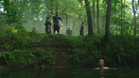 Auscaps Aaron Pierre David Morrissey And Barry Ward Shirtless In